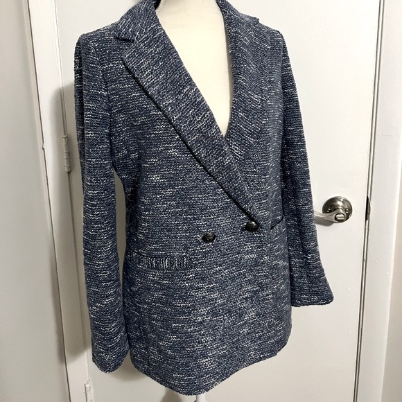 Talbots | Jackets & Coats | Tweed Double Breasted Blazer | Poshmark